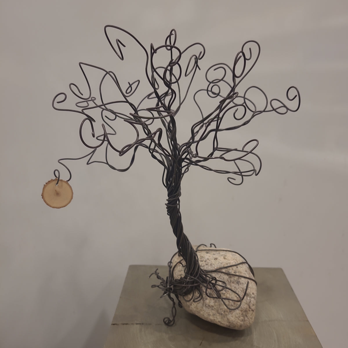 Bent into shape - small wire tree – Love Local Manitoba